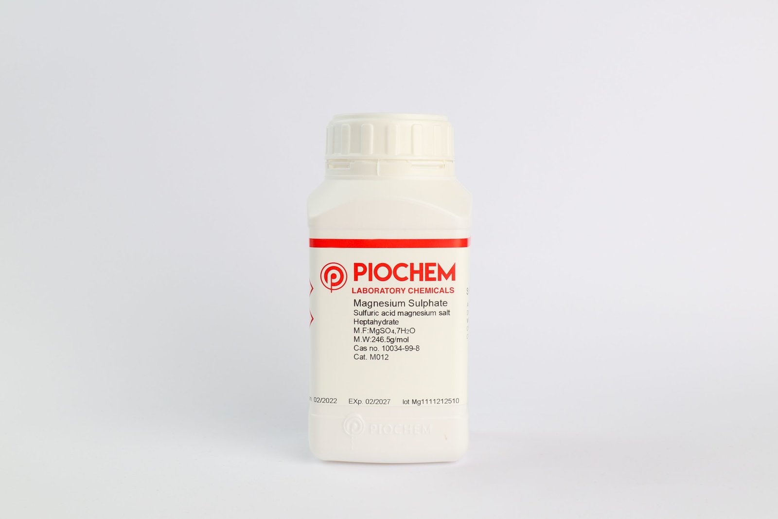MAGNESIUM SULPHATE HEPTAHYDRATE AR grade – piochem