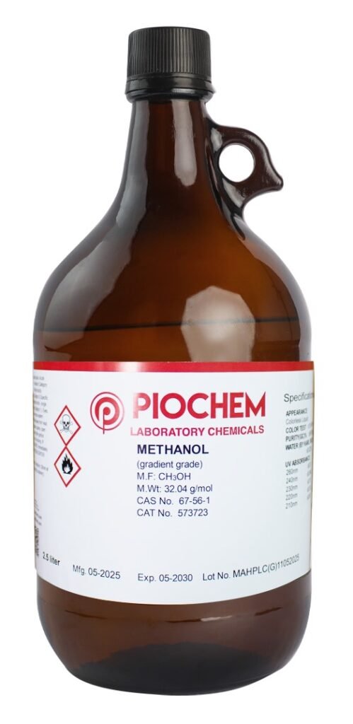 METHANOL HPLC Gradient grade – Piochem